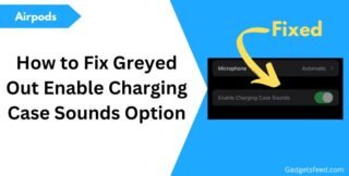 How to Fix Greyed Out Enable Charging Case Sounds Option