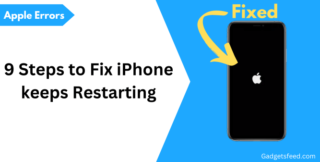 9 Steps to Fix iPhone keeps Restarting - Gadgets Feed