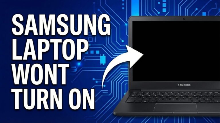Samsung Laptop Wont Turn On [ Fixed 2026 Guide]